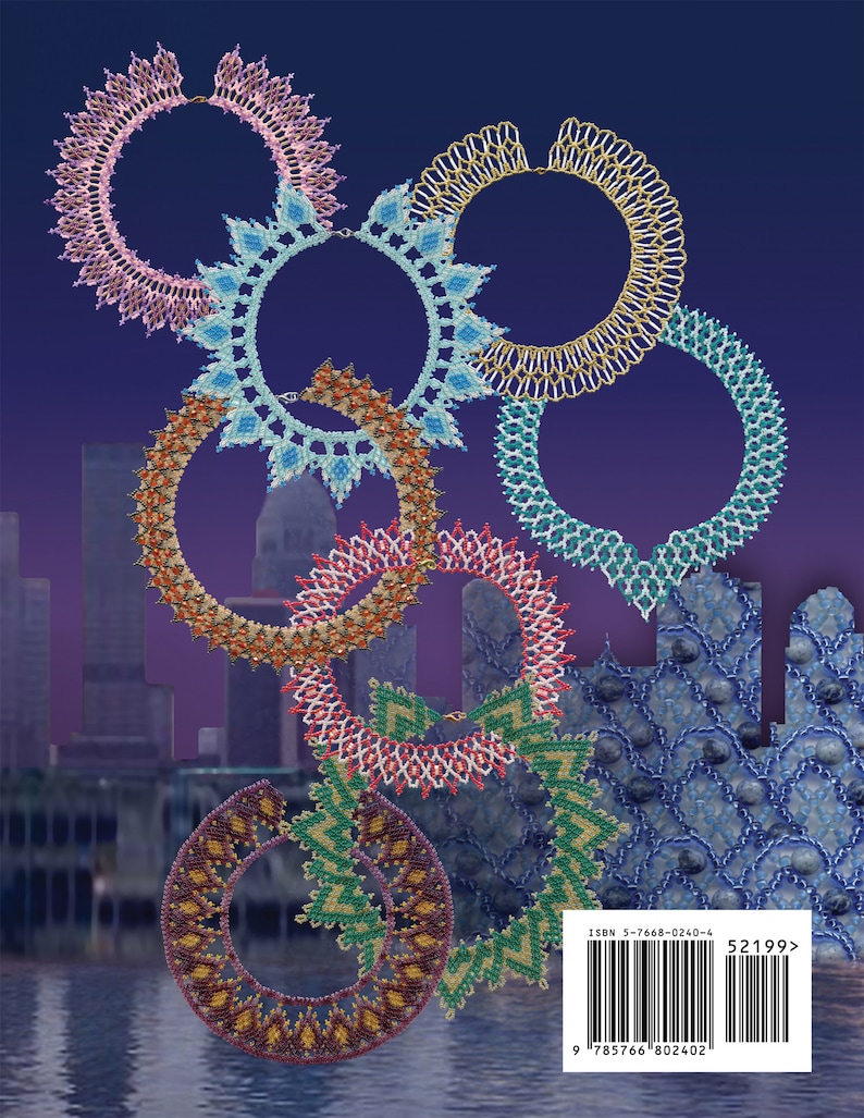 Book Patterns Seed Beaded Jewelry Tutorial Beading Necklace Bracelet ...