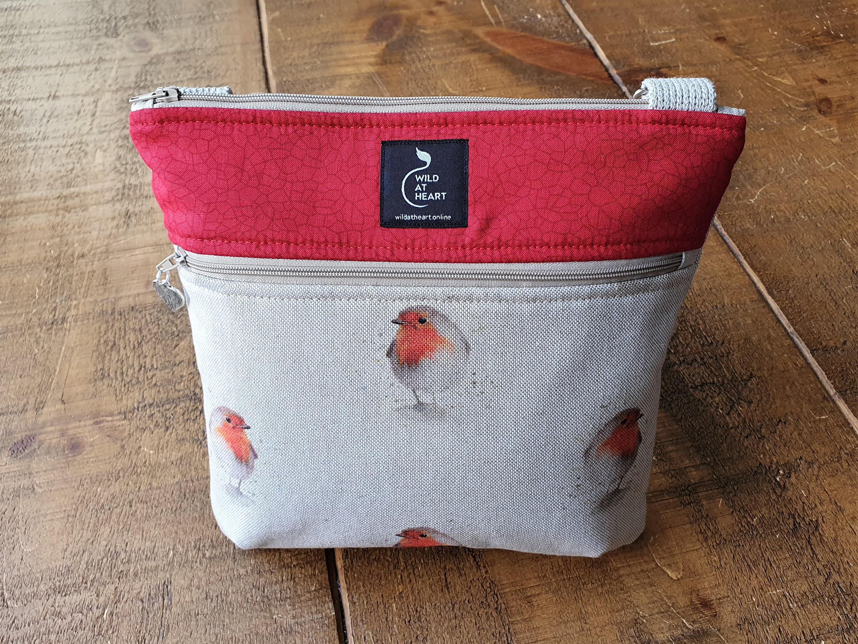 Robin Bag Canvas Cross Body Zipper Bag - Etsy