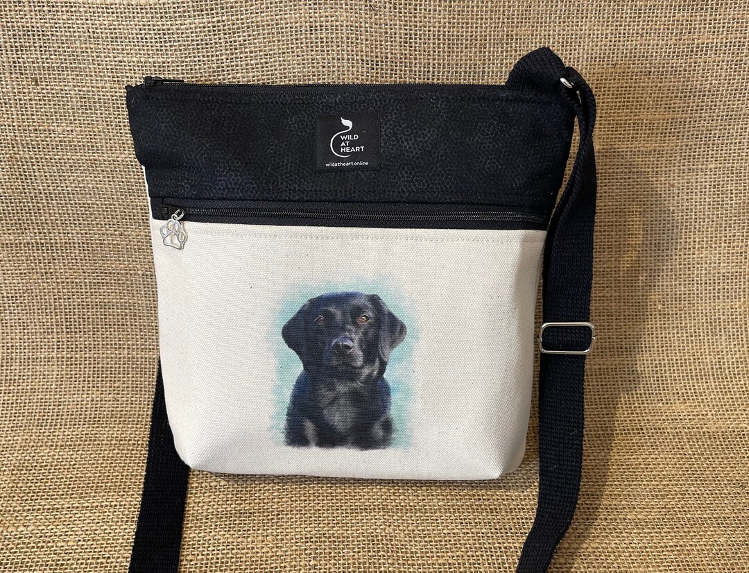 Black Labrador Bag - Crossbody Dog Bag - Etsy
