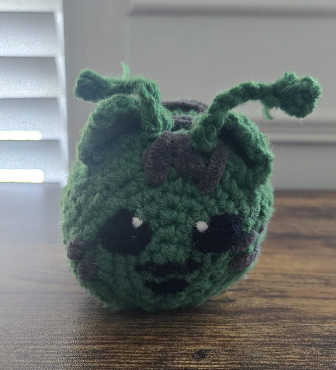 Crochet Alien Cat Loaf – Handmade Cosmic Kitty Plush – Cute Sci-fi ...
