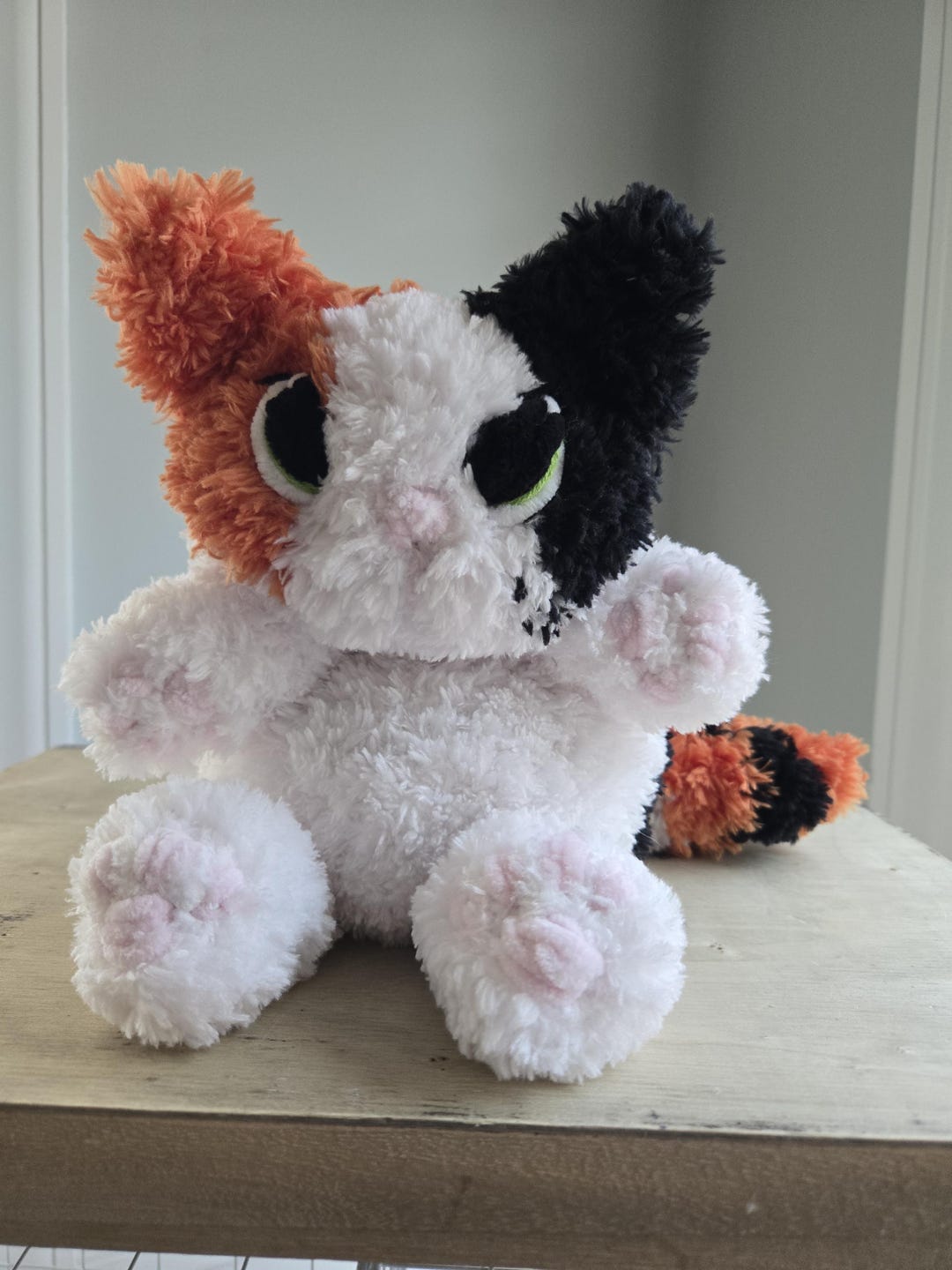 Handmade Crochet Calico Cat Plushie – Cute, Soft, and Snuggly! - Etsy