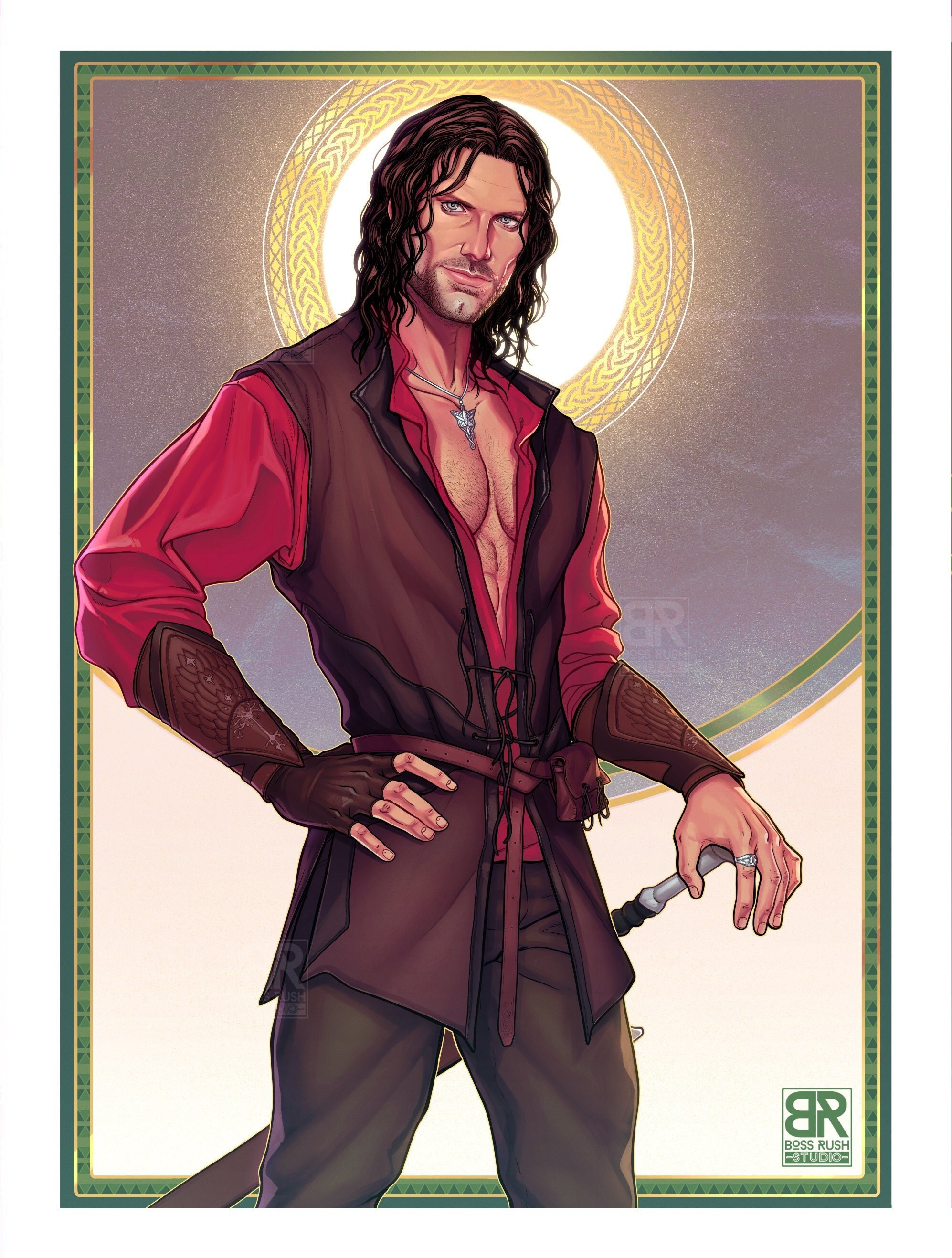 Aragorn And Arwen Fan Art