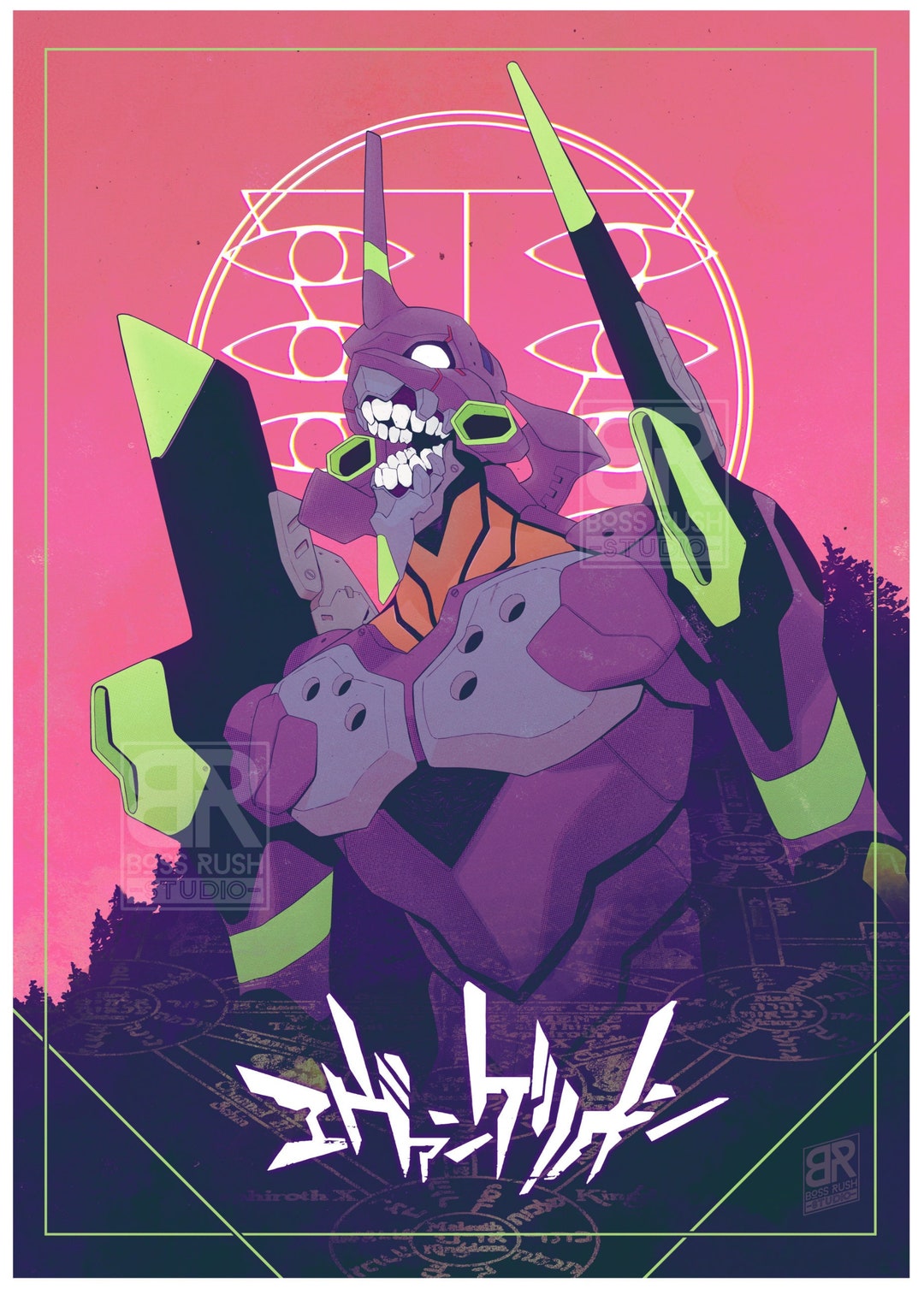 E V A Zero1 - Art Print - Etsy