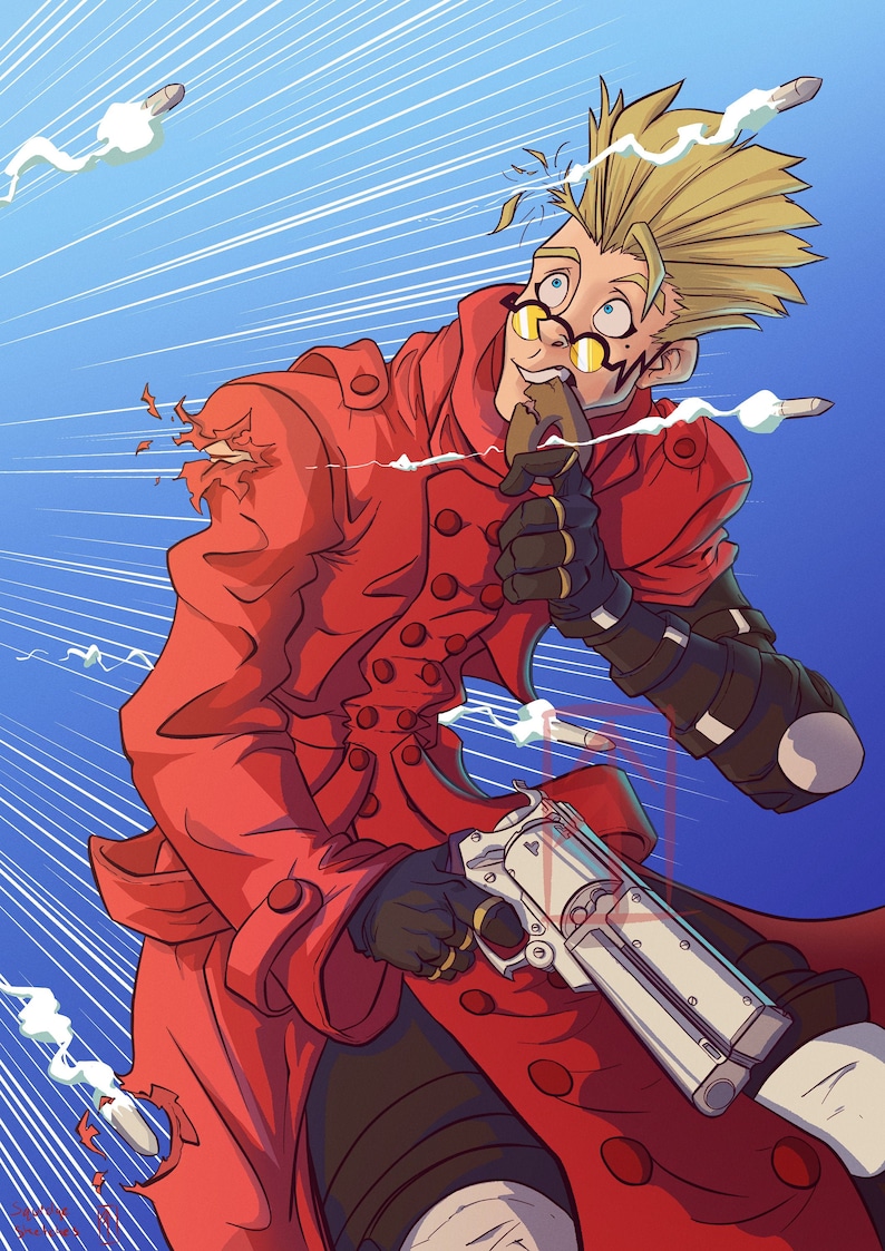 VASH Art Print - Etsy