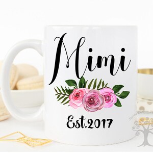 Mimi Est Mug Gift for Mimi Mimi Coffee Mug Grandmother - Etsy