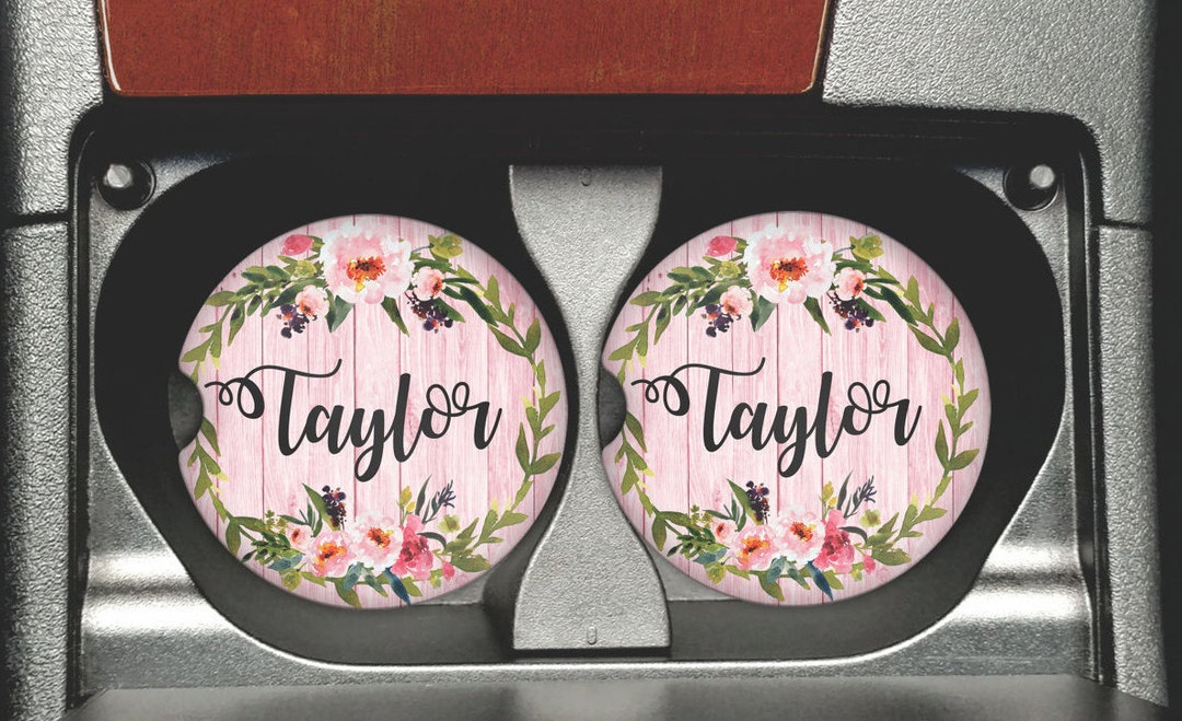 Personalized Car Coasters Sandstone Coaster Personalized - Etsy