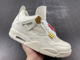 Jordan 4 Sail/metallic Gold for Men and Women - Etsy