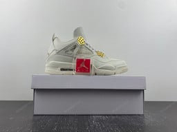 Jordan 4 Sail/metallic Gold for Men and Women - Etsy