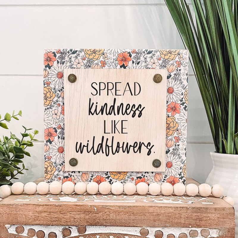 Kindness Sign - Etsy