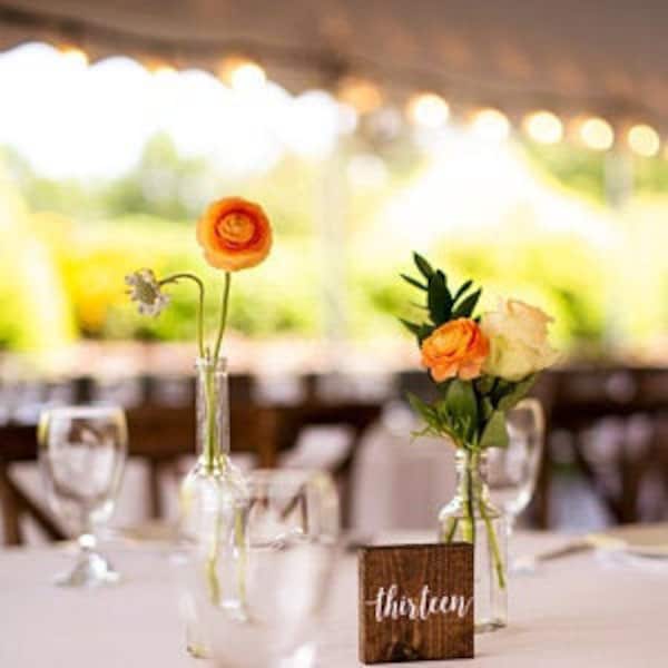 Rustic Table Numbers - Etsy