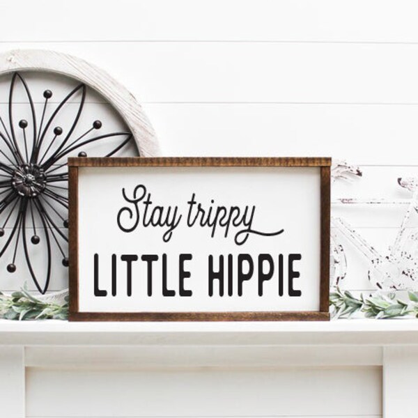 Hippie Sign - Etsy