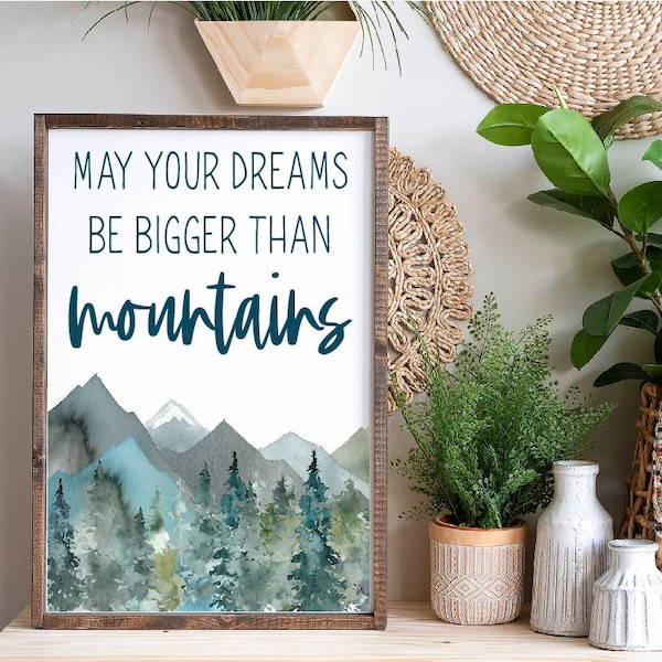 Mountain Theme - Etsy