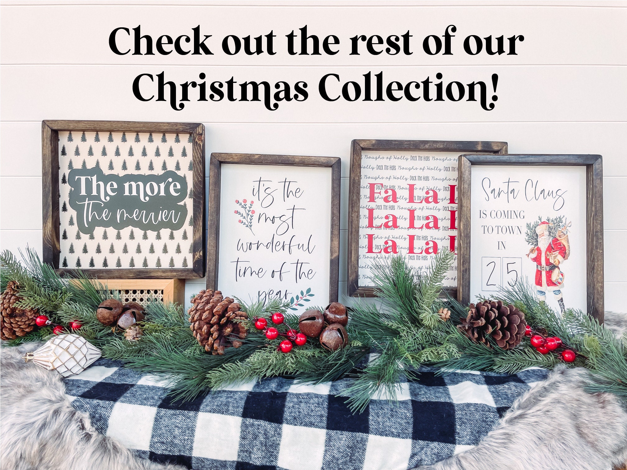 Various Christmas Songs Framed Sign Christmas Hymn Sign - Etsy