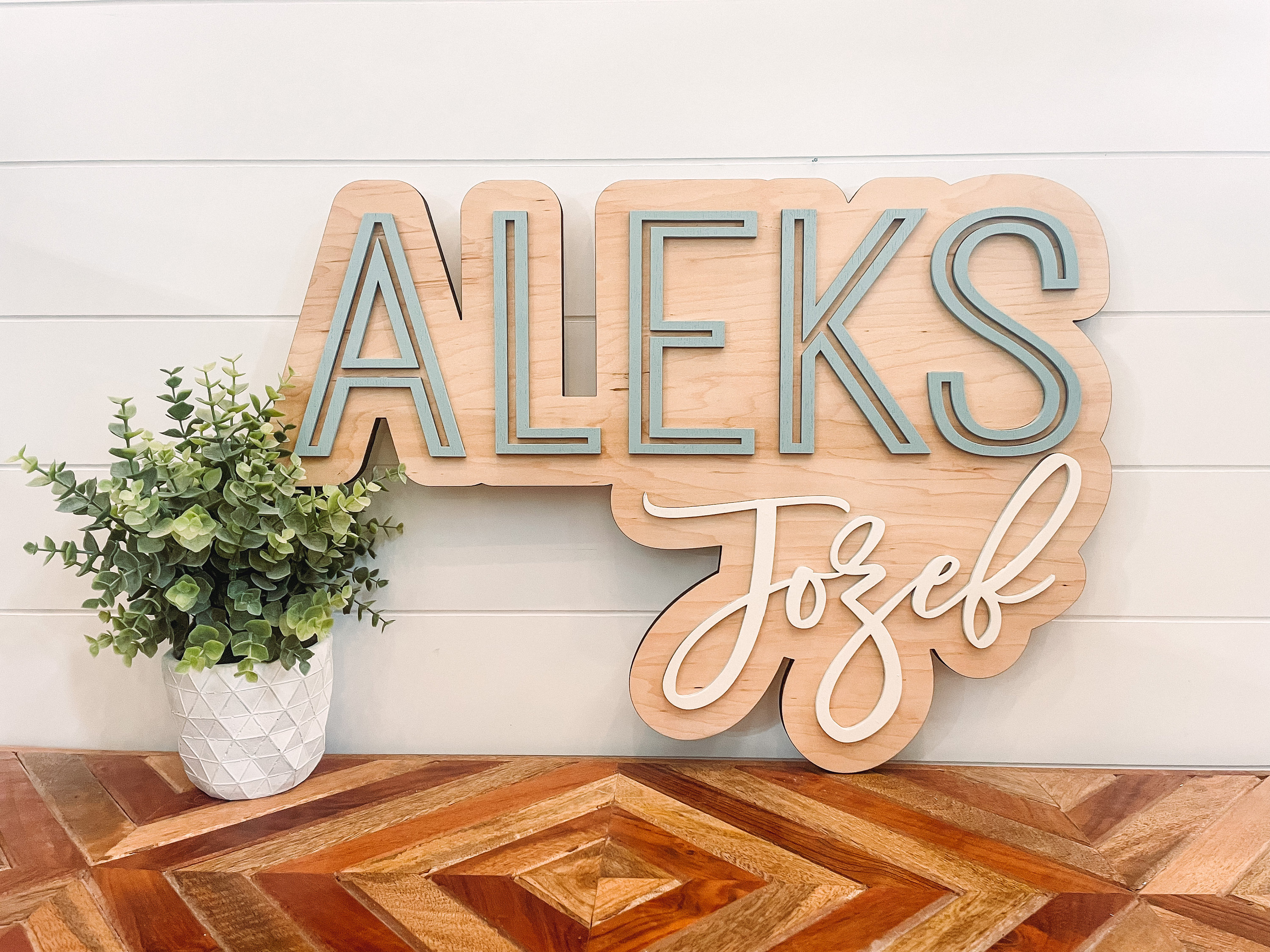 Wooden Baby Name Sign Nursery Sign Nursery Name Sign Boho - Etsy