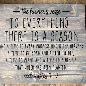 The Farmers Verse Sign, Bible Verse Sign, God Made a Farmer ...