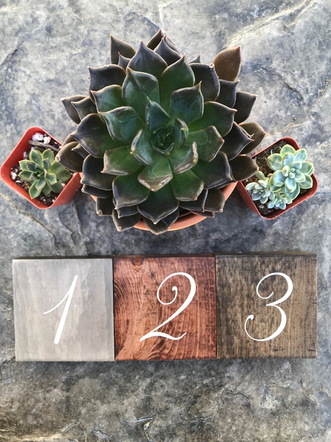 Wooden Table Numbers (set of 10) Wedding Decor, Table Numbers, Wedding ...