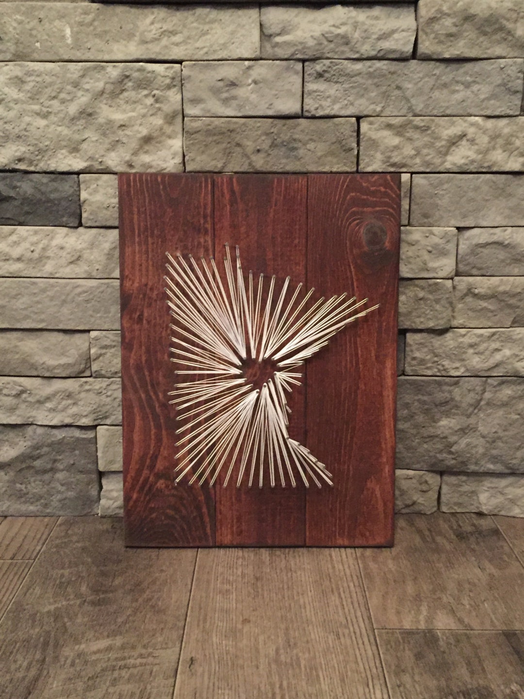 String Art State Wooden Sign, State Nail Art, State Nail Sign, State ...