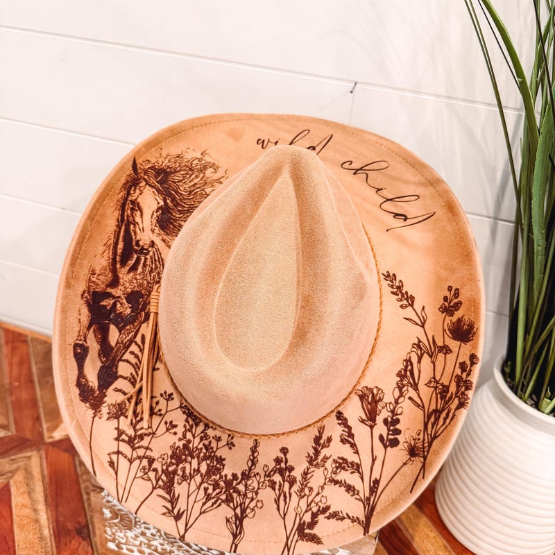 Horse Burned Cap - Etsy