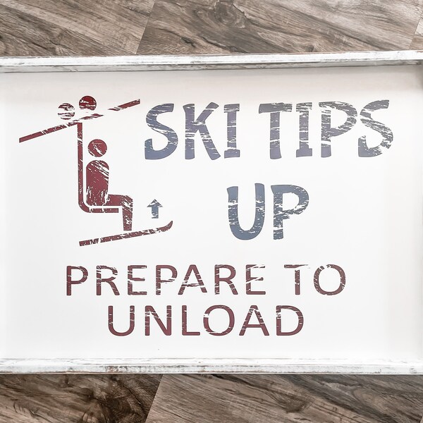 Ski Sign - Etsy