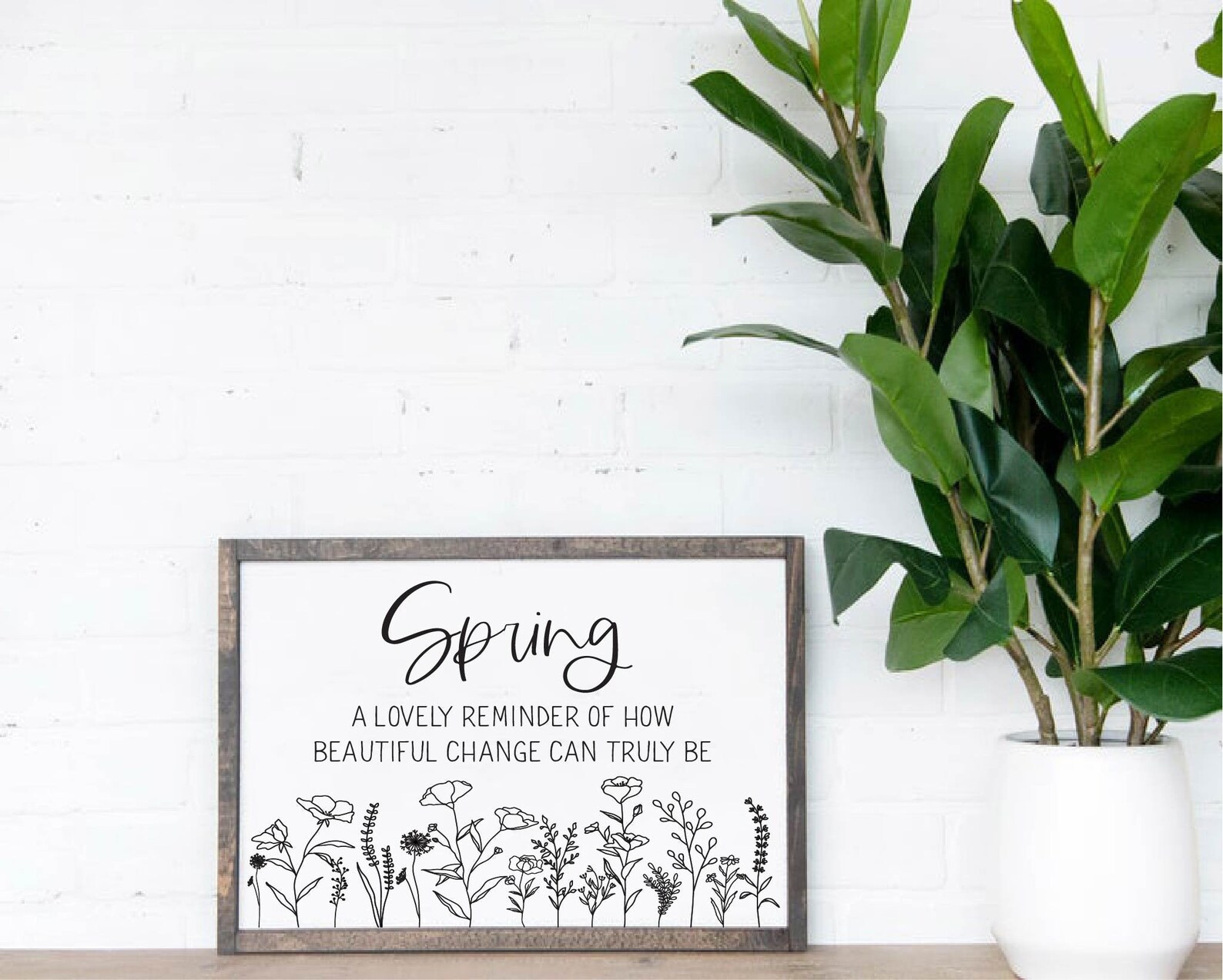 Spring A lovely reminder of how beautiful change can truly be | Etsy