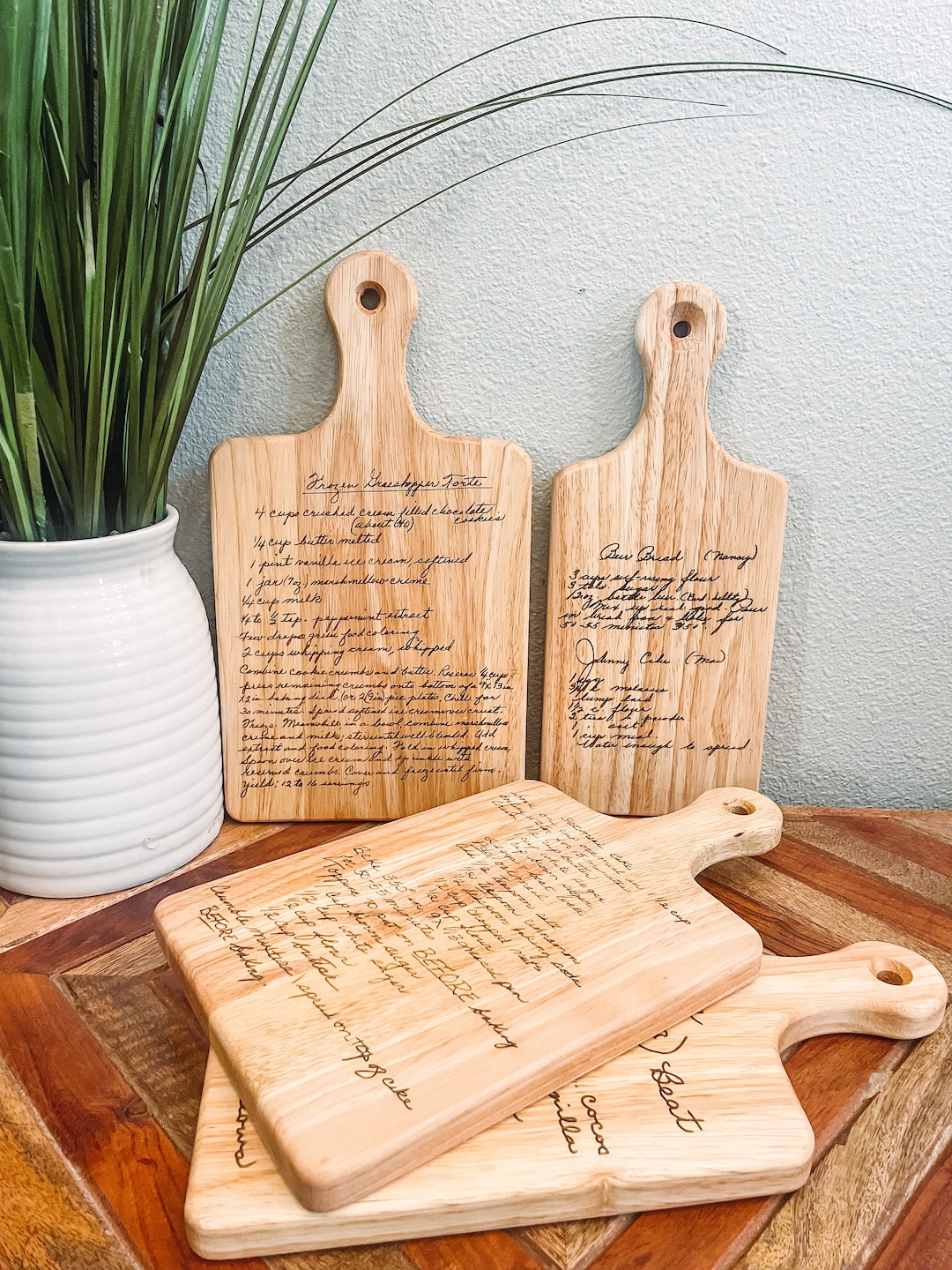 Personalized Cutting Board, Handwritten Recipe Cutting Board, Mother's ...