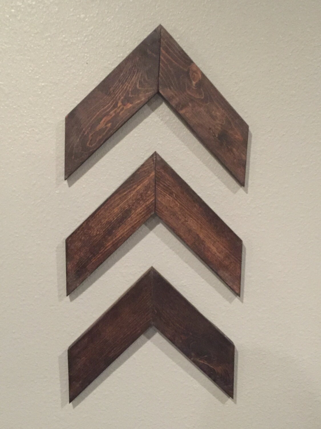 Rustic Wooden Arrows set of 3 Rustic Chevron Arrows - Etsy