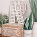 Rattan Letter, Rattan Initial, Rattan Nursery Decor, Boho Decor, Cane ...