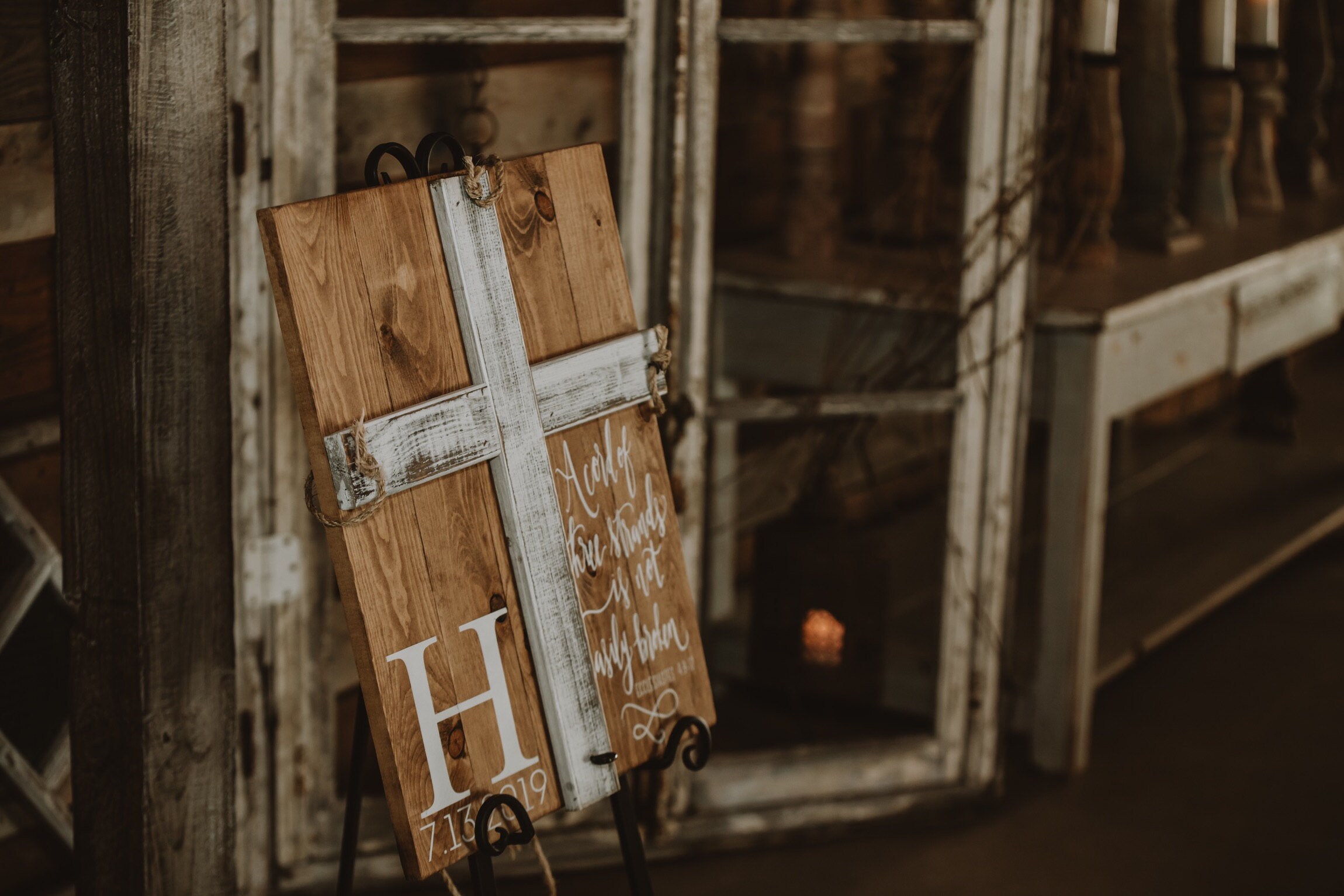 A Cord of Three Strands Sign, A Cord of 3 Strands, Ecclesiastes 4:9-12 ...