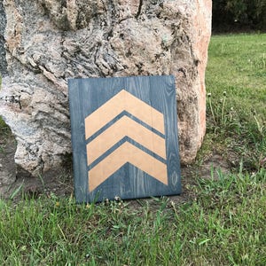 Chevron Wooden Sign, Arrow Sign, Rustic Arrow Sign, Entry Way Decor ...