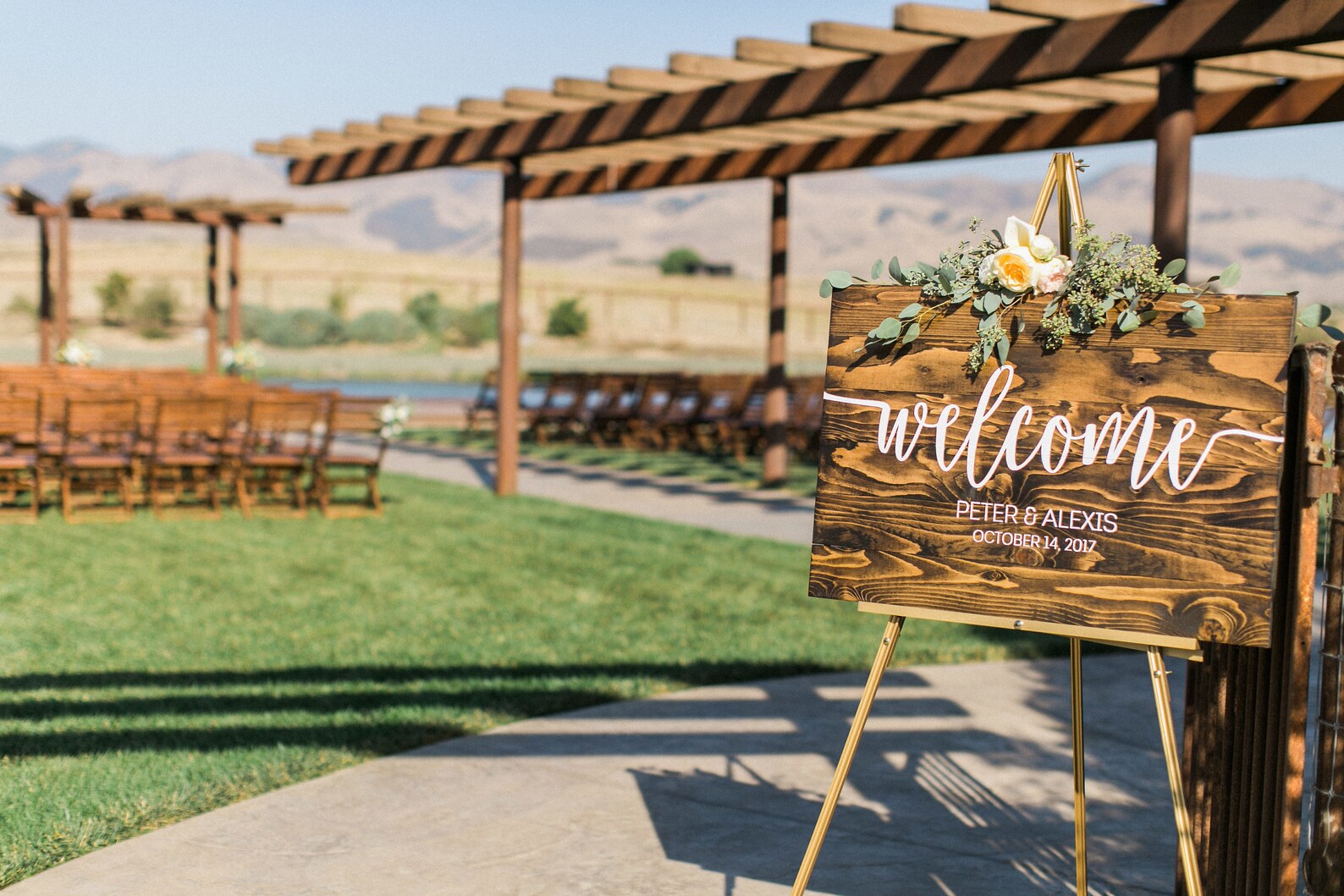 Welcome Wedding Sign Wedding Decor Wedding Ceremony Sign - Etsy