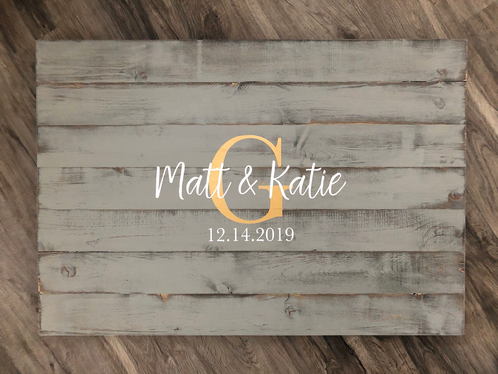 Wedding Guest Book Sign Monogram Guestbook Guest Book - Etsy