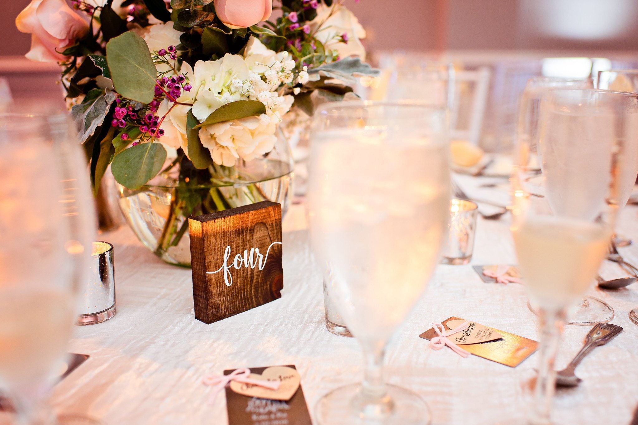 Wooden Table Numbers Wedding Decor Table Numbers Wedding - Etsy