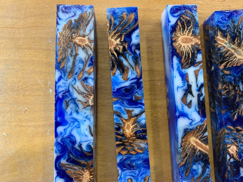 Mini Pinecone & Alumilite Pen Blanks - Etsy