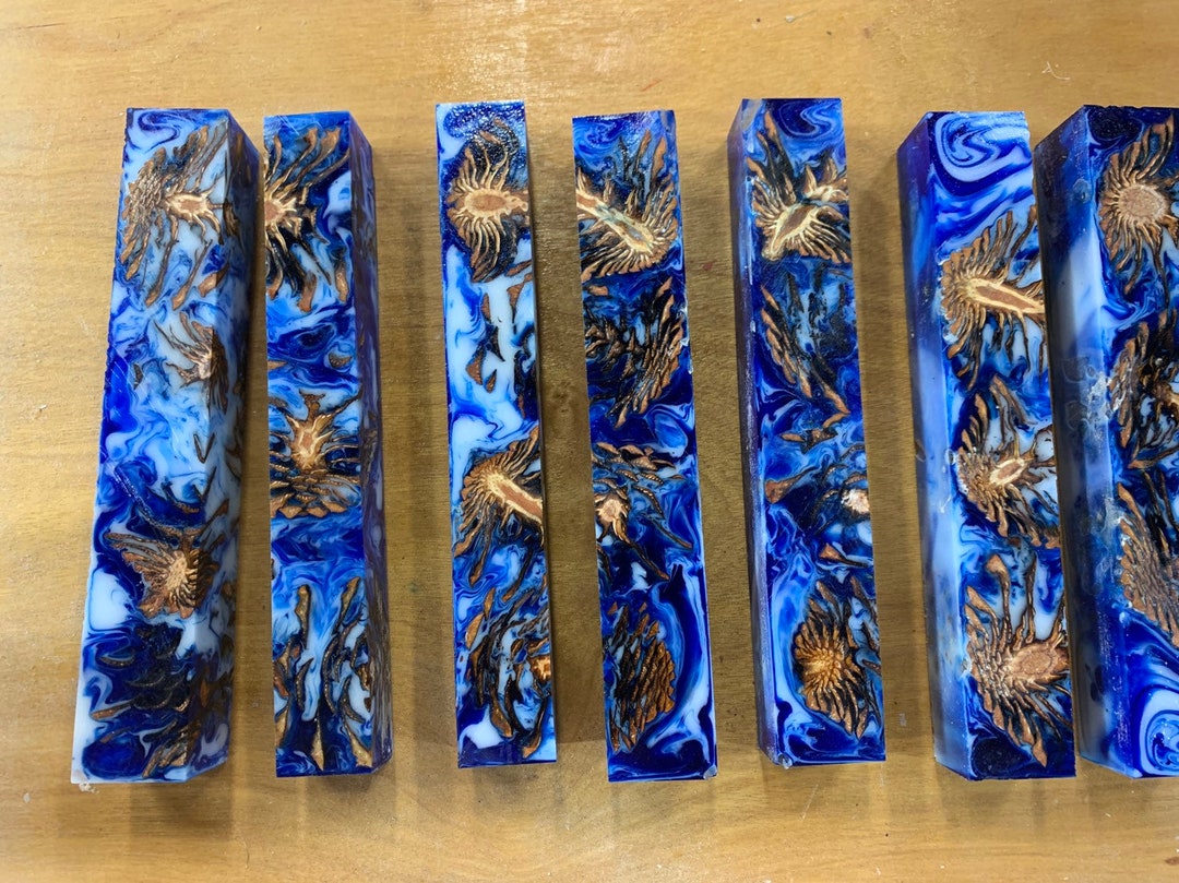 Mini Pinecone & Alumilite Pen Blanks - Etsy