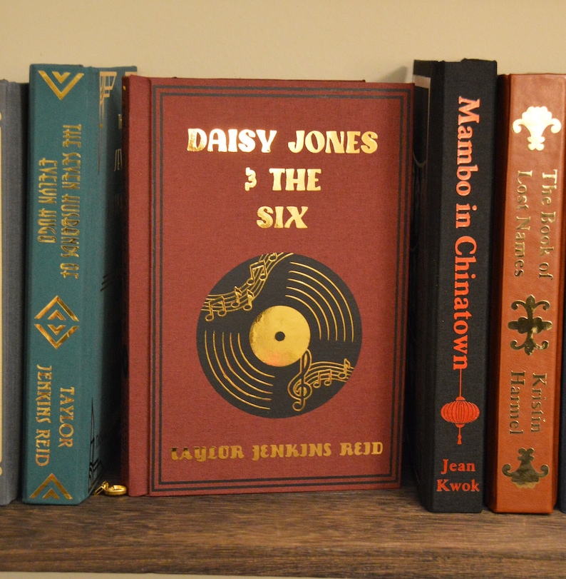 Daisy Jones and the Six by Taylor Jenkins Reid Rebound Hardcover Book ...