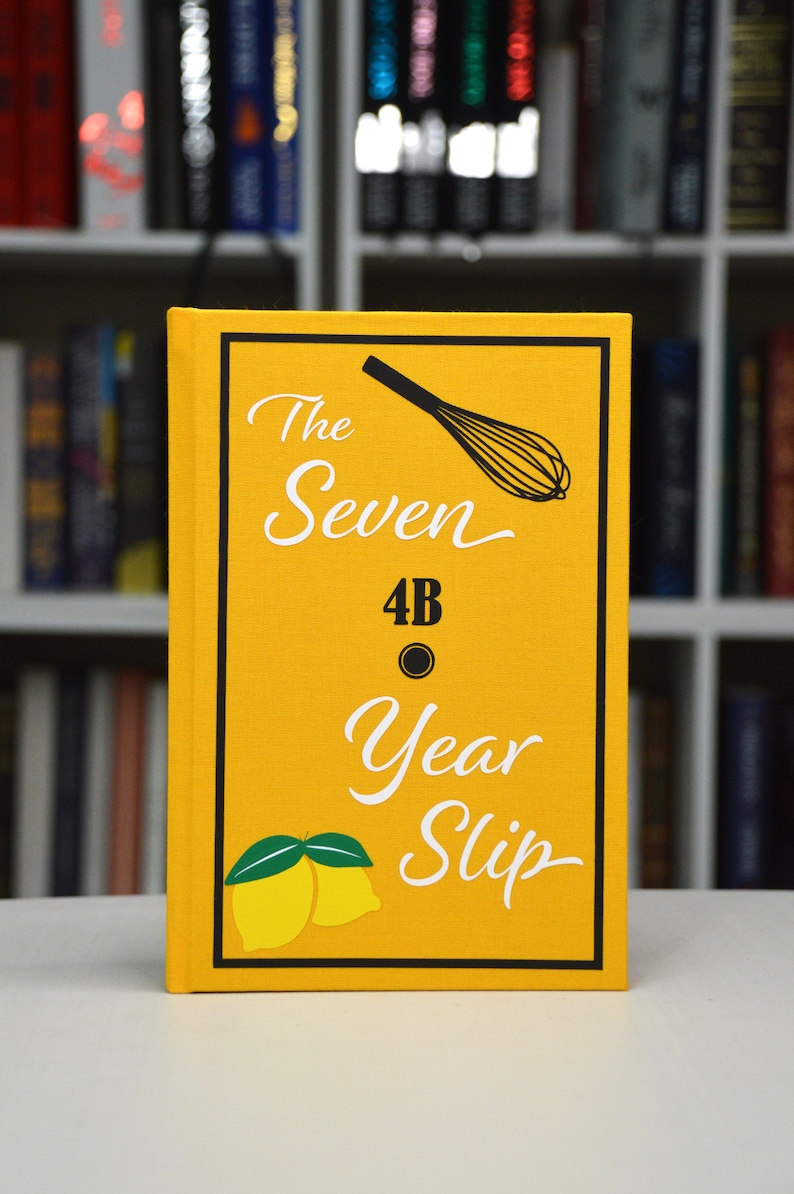 The Seven Year Slip by Ashley Poston Rebound Hardcover Book - Etsy