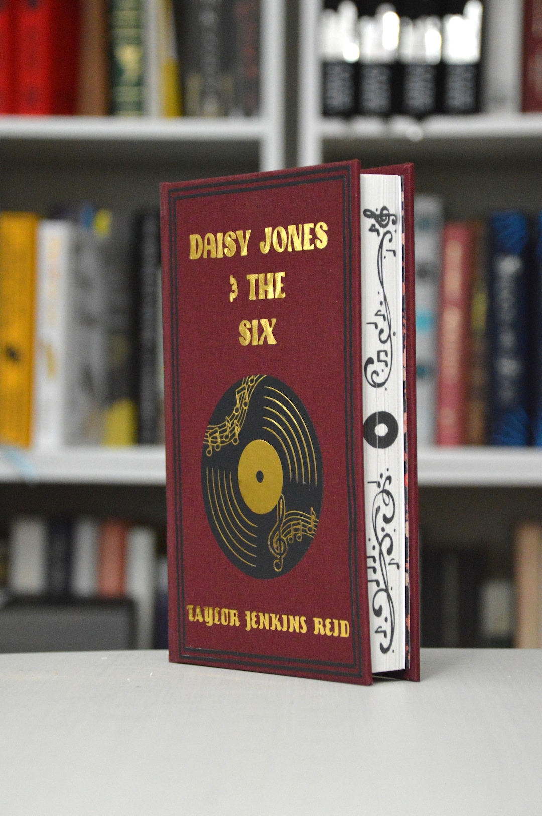Daisy Jones and the Six by Taylor Jenkins Reid Rebound Hardcover Book ...