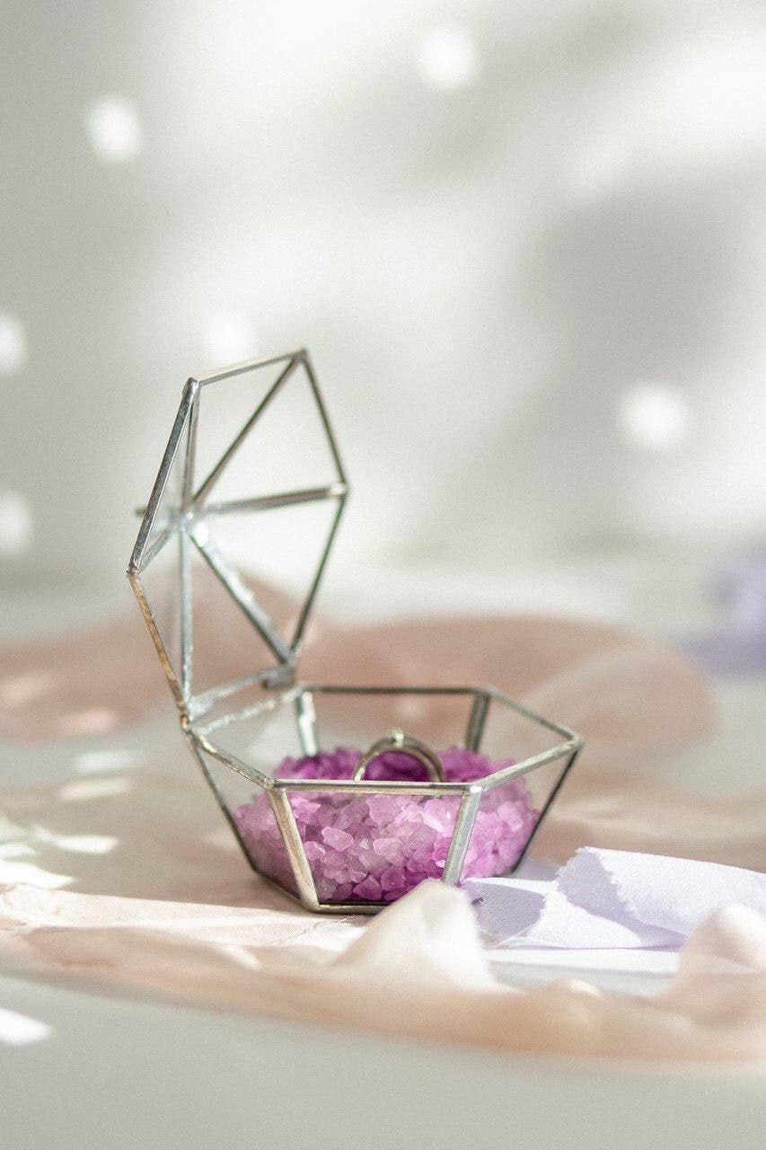 Engagement box Proposal Wedding Ceremony Bands box | Etsy