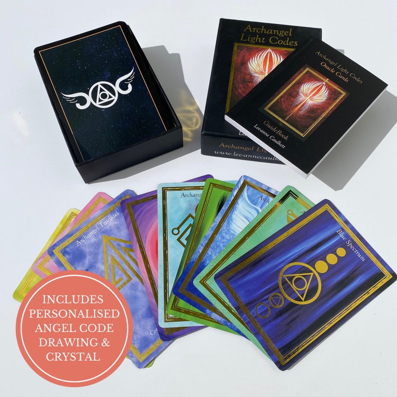 Oracle Deck Archangel Light Code Oracle Cards Angel Oracle - Etsy