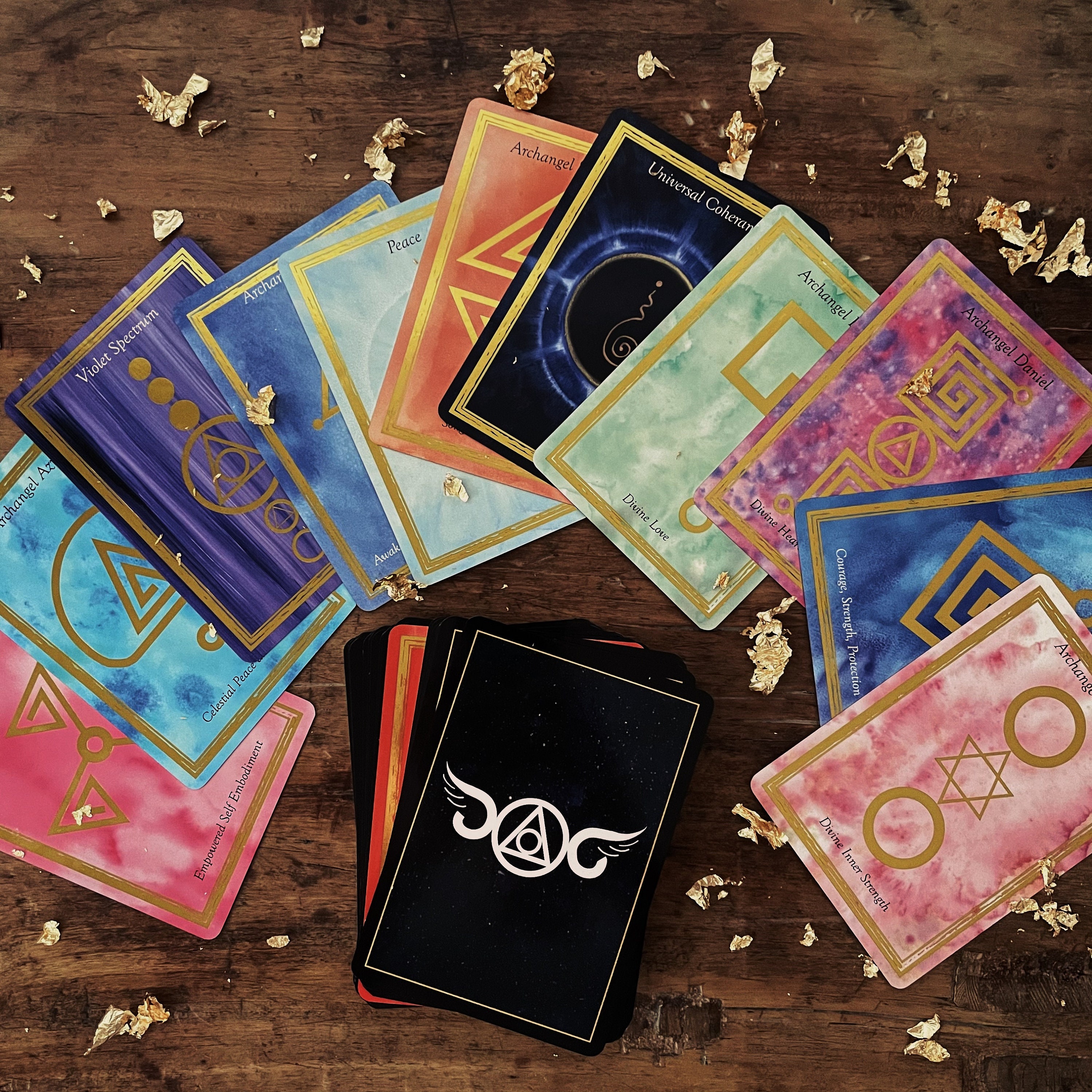 Oracle Deck Archangel Light Code Oracle Cards Angel Oracle - Etsy Israel