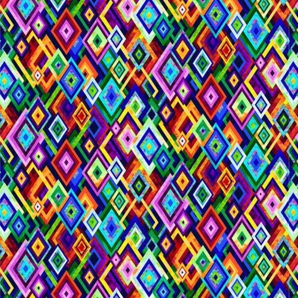 Multi Color Fabric - Etsy