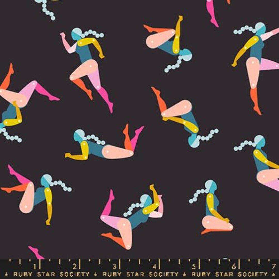 Pivot by Rashida Coleman Hale | Paper People in Soft Black | Moda ...