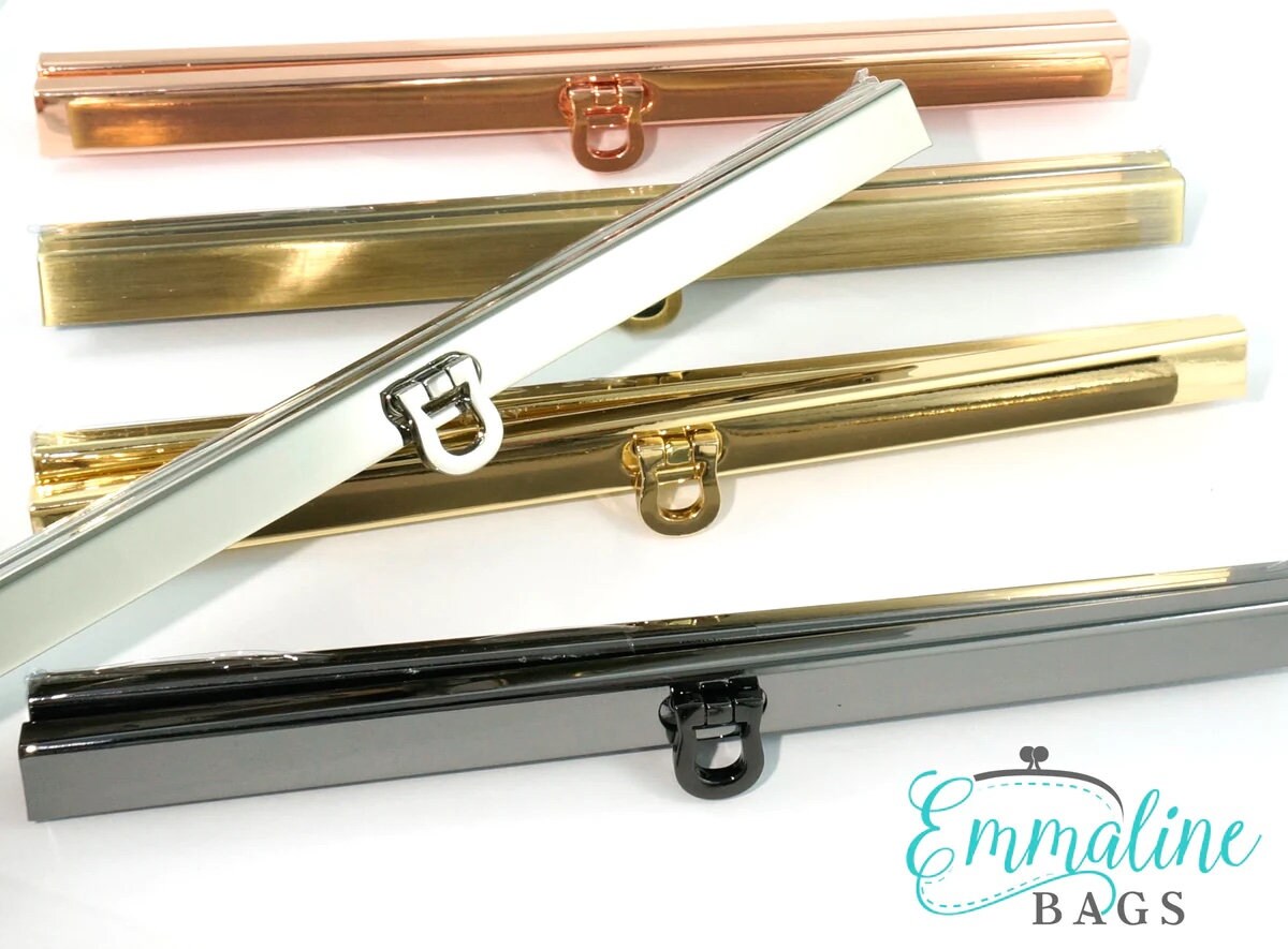 Wallet Closure Bar - 7-1/2" Wide | Emmaline Brand Hardware | Wallet or ...