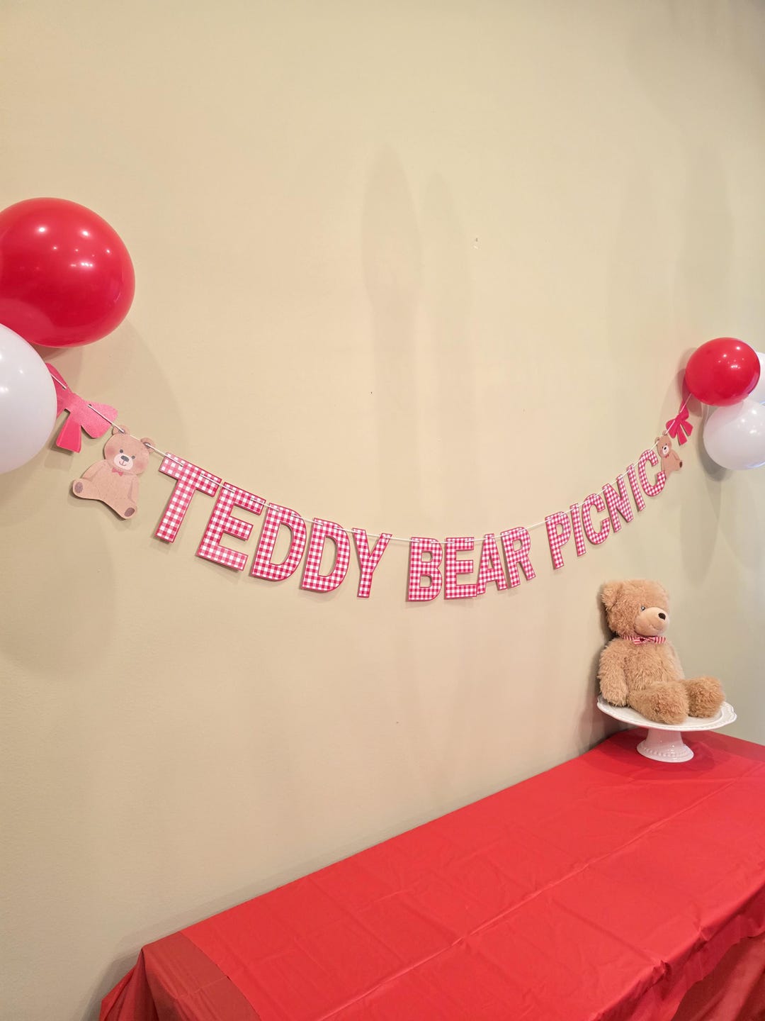 Teddy Bear Picnic- DIY Digital Download Party Banner (kids Party ...