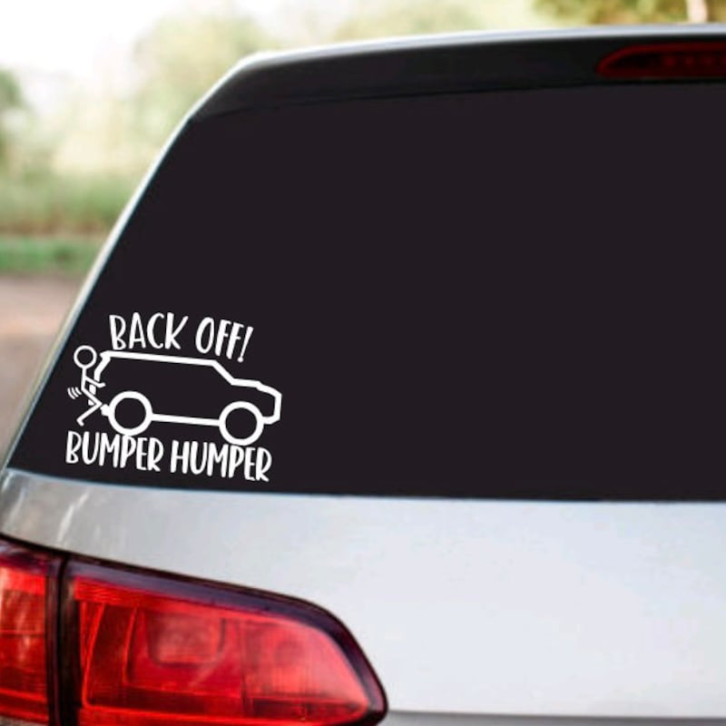 Bumper Humper Decal - Etsy