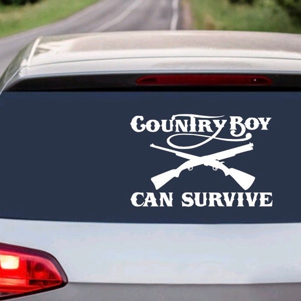 Country Boy Decals - Etsy