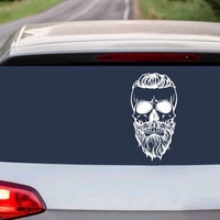 Bearded Skull - Etsy