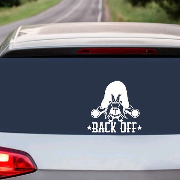 Yosemite Sam Car Decal - Etsy