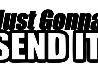 Send It Decal - Etsy