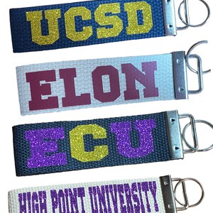 Custom Personalized Unisex Keychains. College Swag. College Gift ...